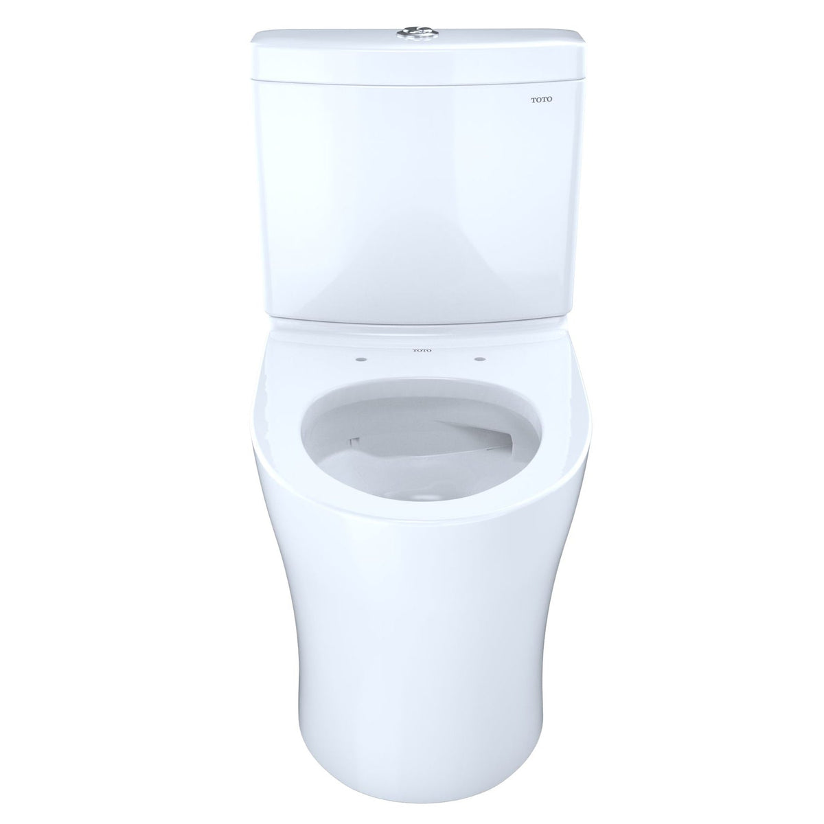 TOTO CST446CEMFGN#01 Aquia IV Dual Flush Universal Height 2-Pc Toilet ...