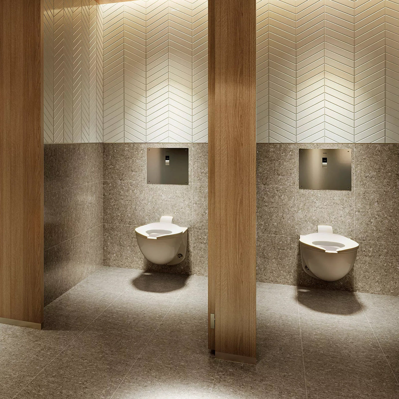 TOTO CT728CUV#01 EcoPower Commercial Flushometer Wall-Hung Toilet ...