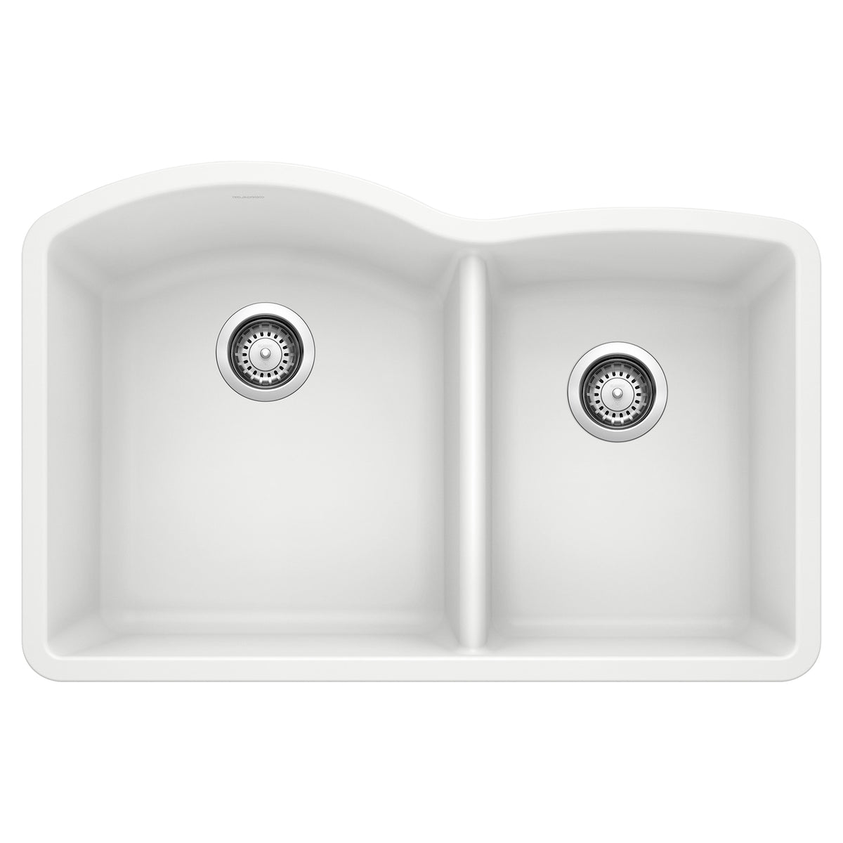 Blanco 440180 Diamond SILGRANIT 32" Undermount Kitchen Sink - White ...