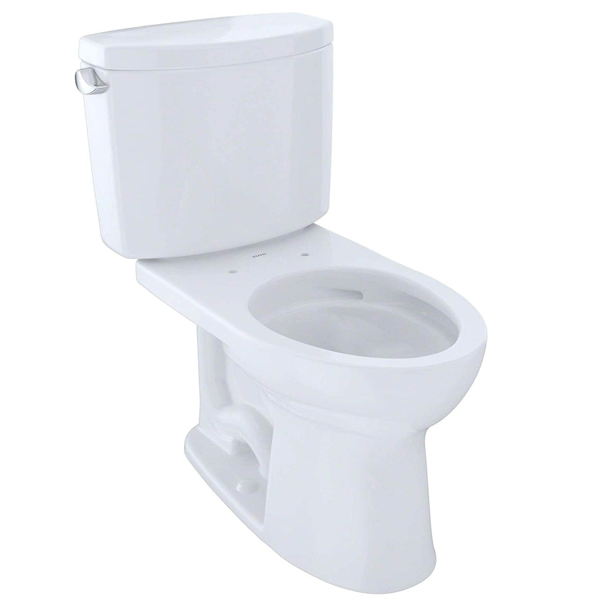 TOTO CST454CEFG#01 Drake II Universal Height 2-Pc Toilet, Left Lever ...