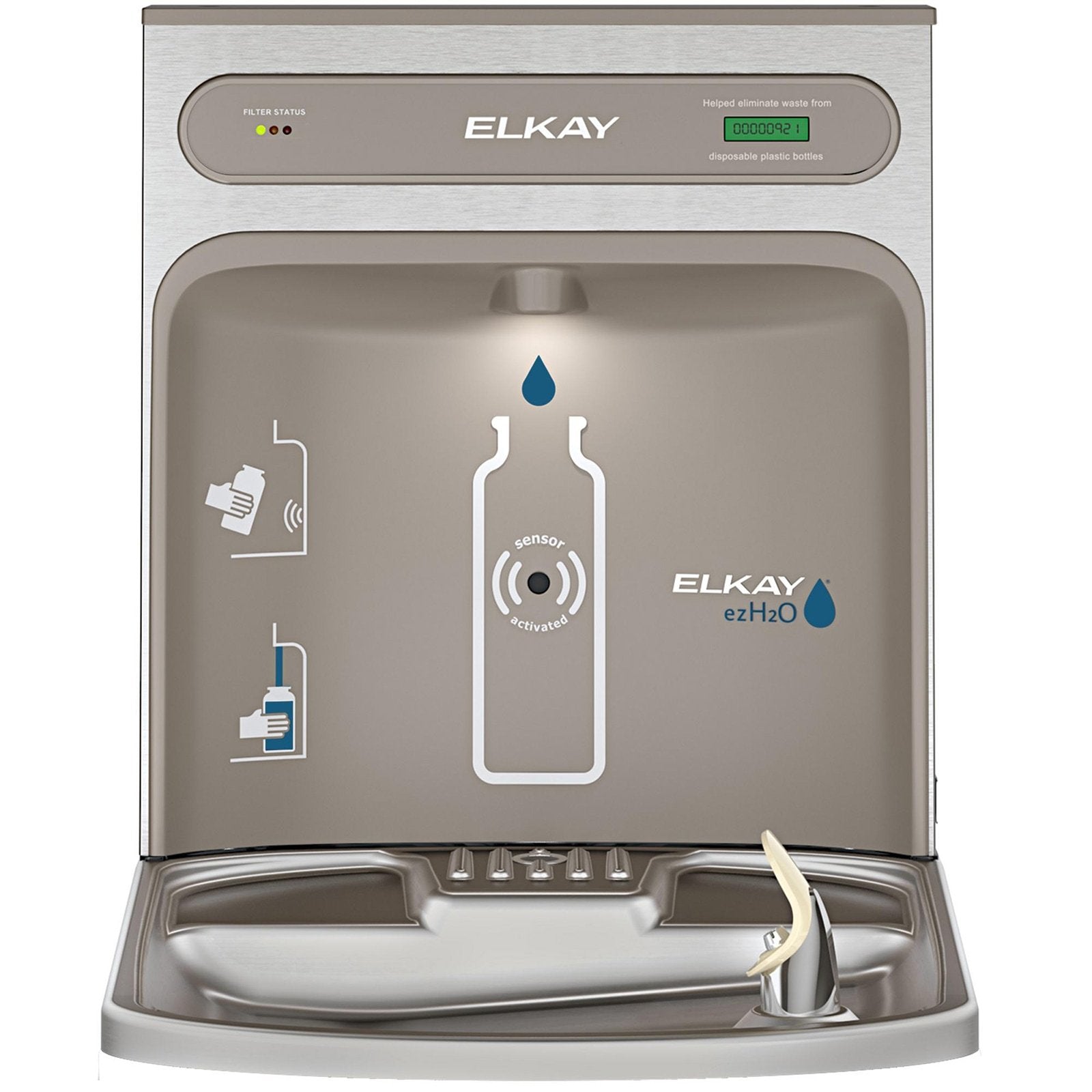 Elkay LZWSRK EZH2O RetroFit Bottle Filling Station Kit, Filtered Non-Refrigerated – Bath4All