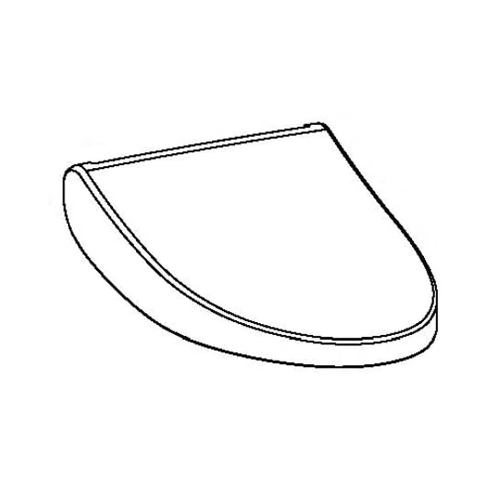 TOTO THU9802 Lid Assembly for Elongated C100 Washlet Bidet Seat, Cotton ...