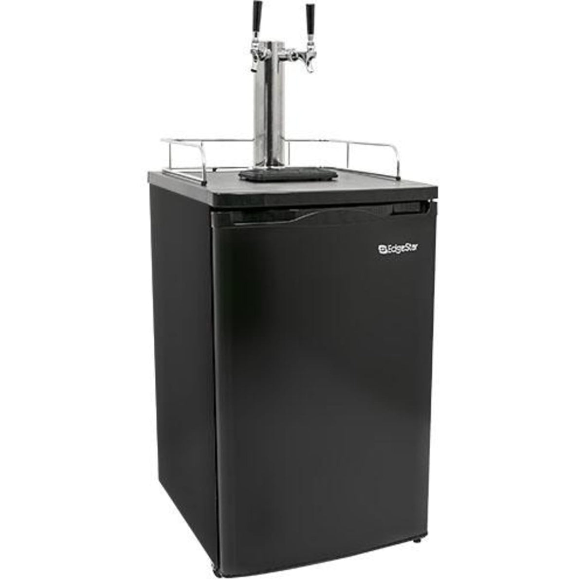 Edgestar KC2000TWINA 20" Wide Dual Tap Kegerator for Full Size Kegs in ...