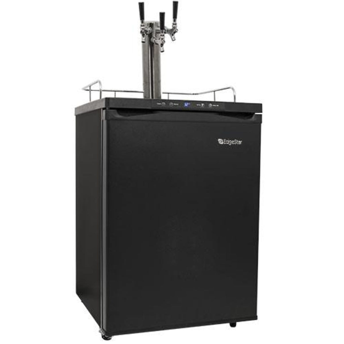 Edgestar KC3000TRIP 24" Wide Triple Tap Kegerator in Black — Bath4All