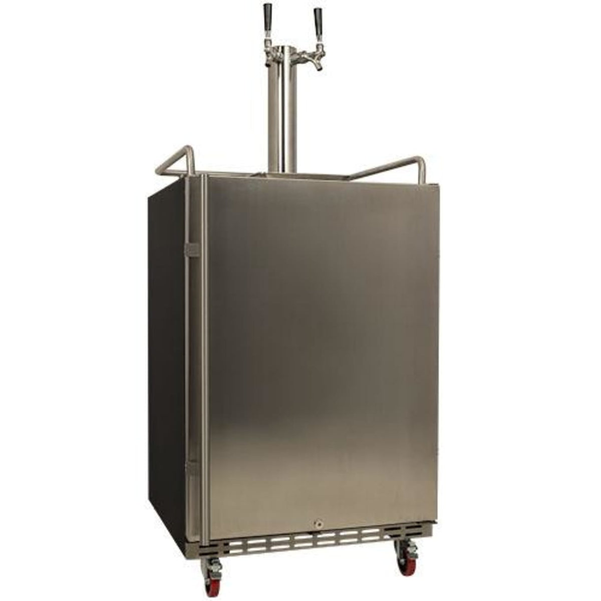 Edgestar KC7000SSTWIN 24" Wide Double Tap Kegerator in Stainless Steel ...