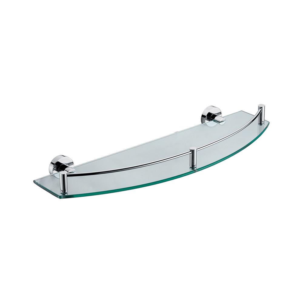ALFI AB9547 Polished Chrome Wall Mounted Glass Shower Shelf Bathroom ...