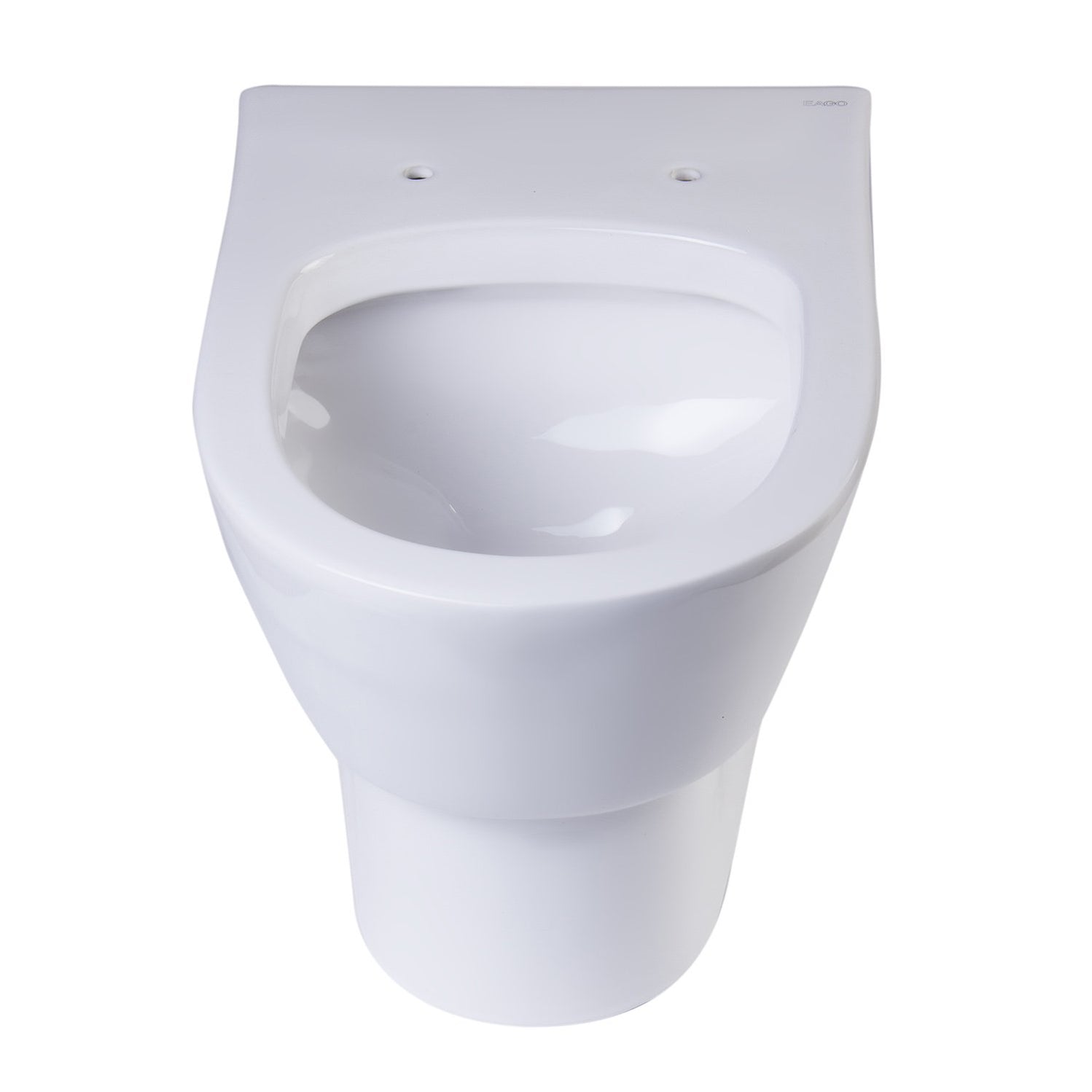 EAGO WD332 Round Wall Mount Dual Flush Toilet Bowl — Bath4All