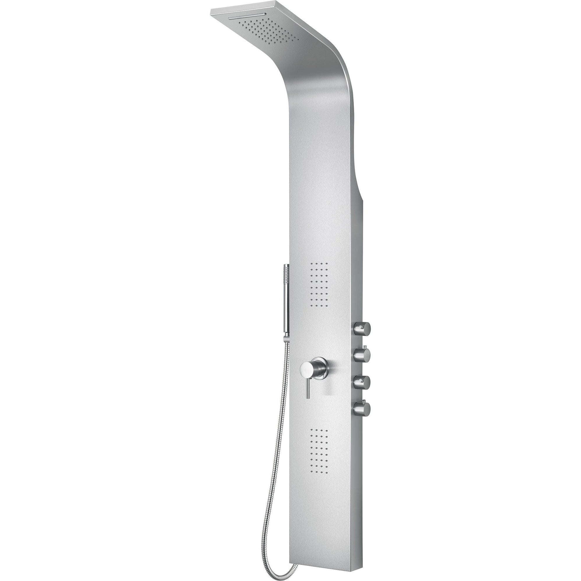 ALFI Brand ABSP30 Modern Stainless Steel Shower Panel with 2 Body ...